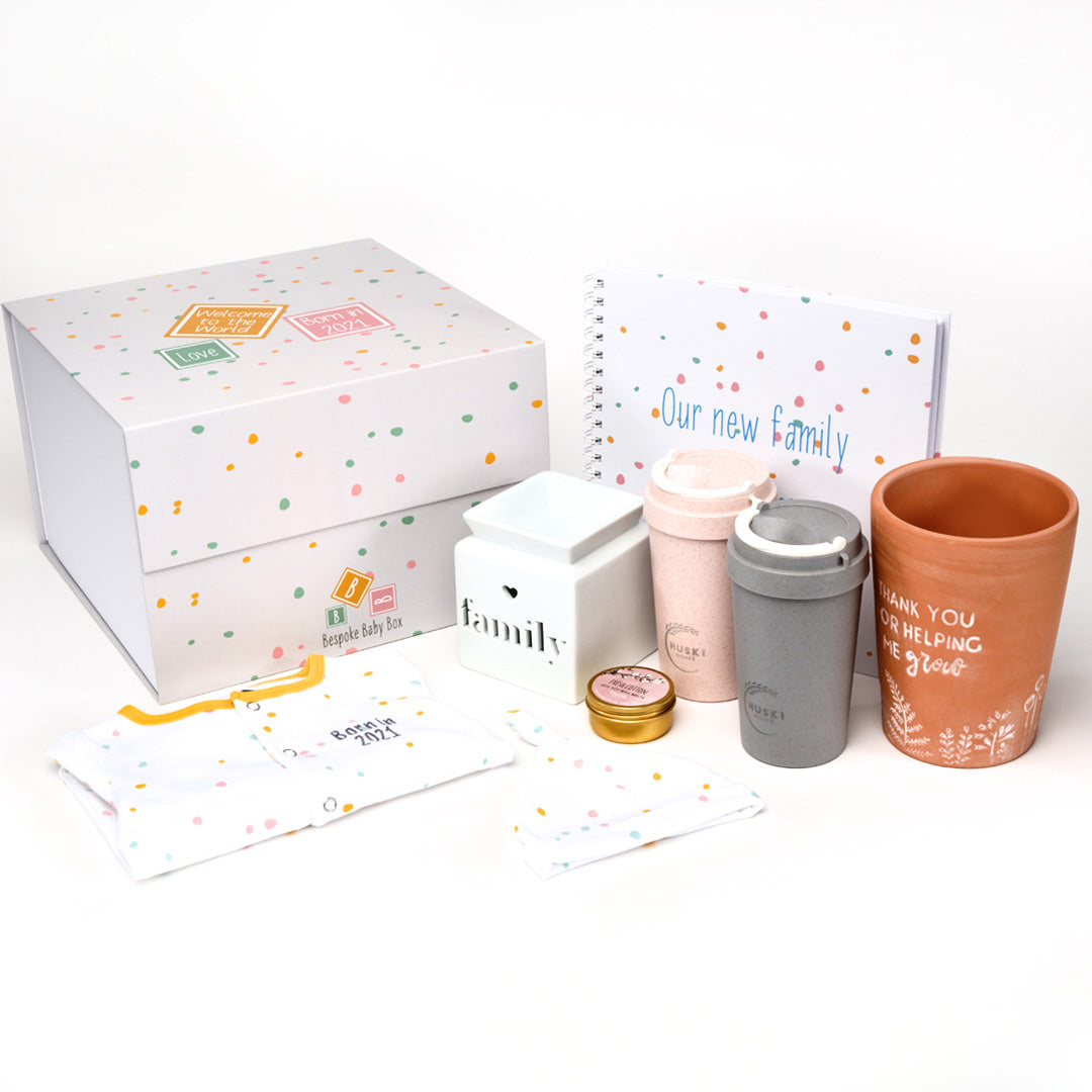 Bespoke baby gifts, personalised baby presents family gift boxes ...